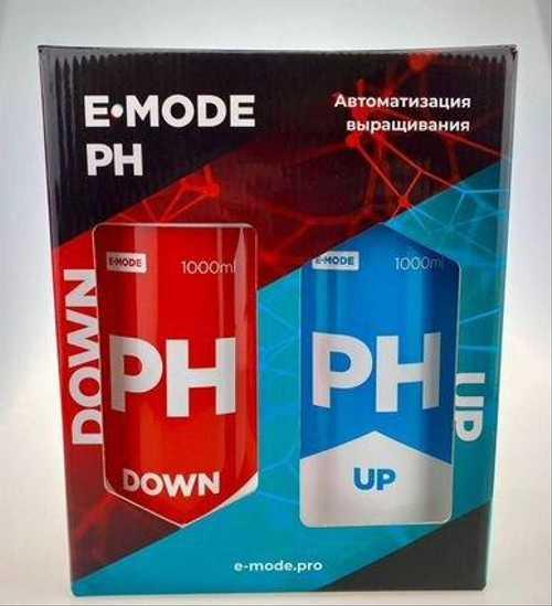 Комплект E-mode set pH+/pH- 1 л