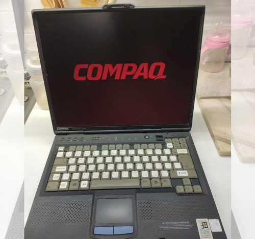 Ретро ноутбук compaq armada e500