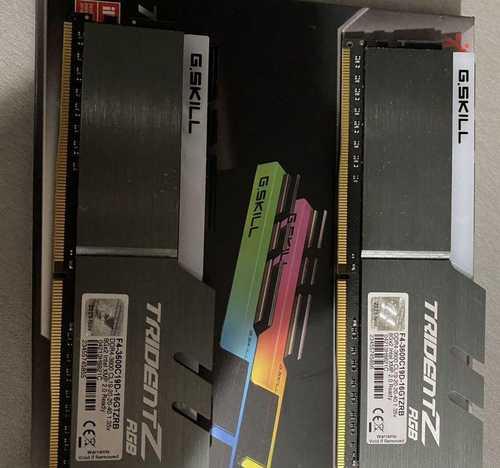 G.Skill Оперативная память Trident Z RGB DDR4 3600