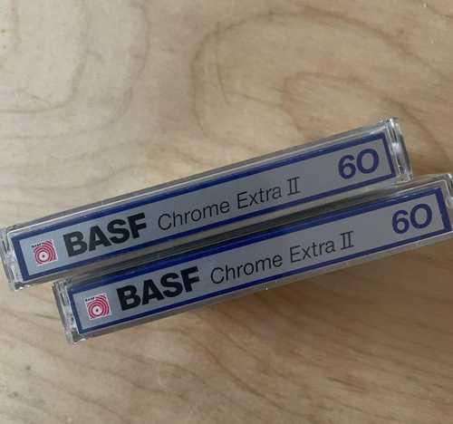Аудиокассеты Basf Chrome Extra II 2шт