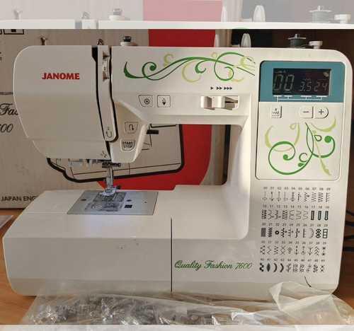 Швейная машина janome qf7600