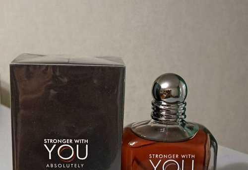 Armani stronger with you absolutely