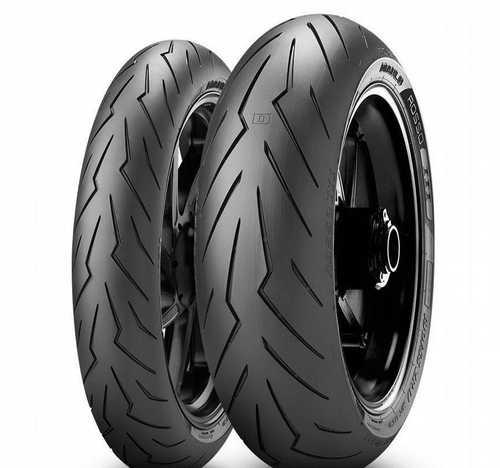 Pirelli Diablo Rosso 3 120/70-17 и 180/55-17