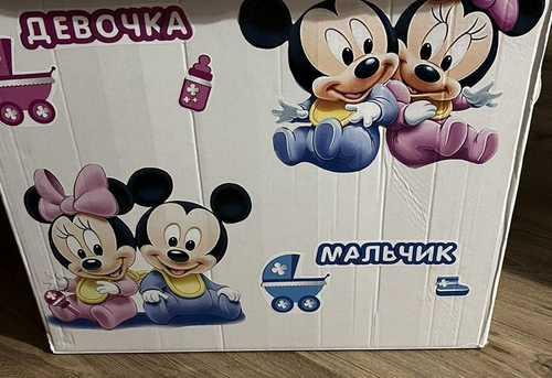 Коробка для гендер пати gender party