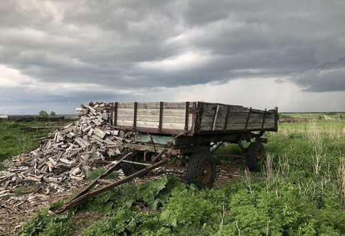 Телега тракторная б/у