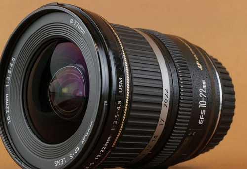 Canon EF-S 10-22mm f/3.5-4.5 USM (id 58593)