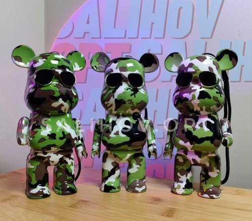 Блютуз колонка мишка B5 mini Bearbrick Bluetooth