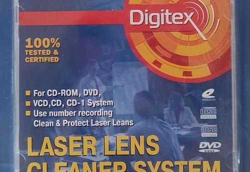 Чистящий диск Digitex для CD-ROM, DVD