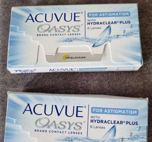 Линзы контактные 5 шт acuvue oasys двухнедельные