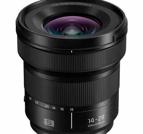 Объектив Panasonic Lumix S 14-28mm f/4-5.6 Macro L-Mount