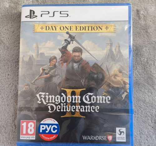 Kingdom come deliverance 2 ps5 диск