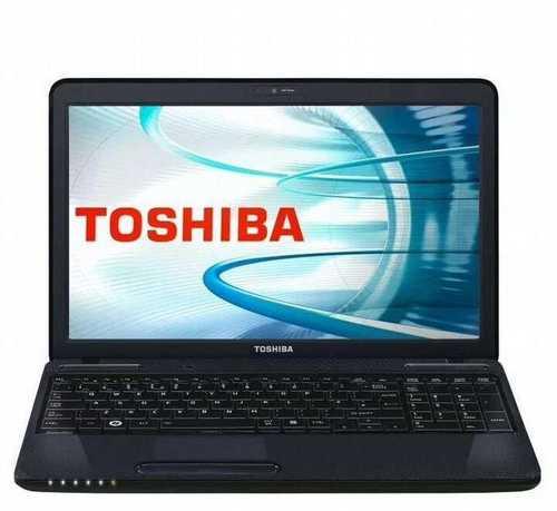 2х ядерный быстрый ноутбук Toshiba