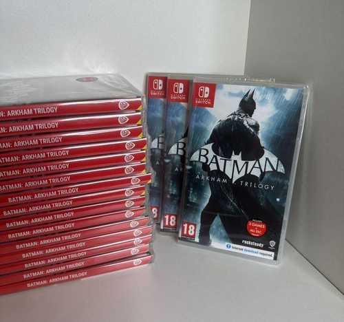 Batman Arkham Trilogy (NEW) для nintendo switch