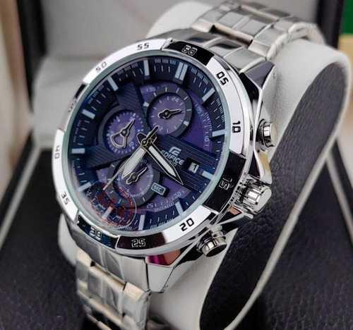 Мужские часы casio edifice blue