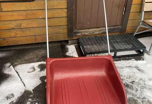 Скрепер лопата для уборки снега разборный 84 см
