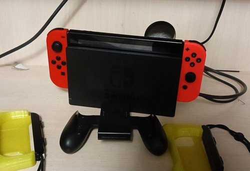 Nintendo switch прошитая + комплект