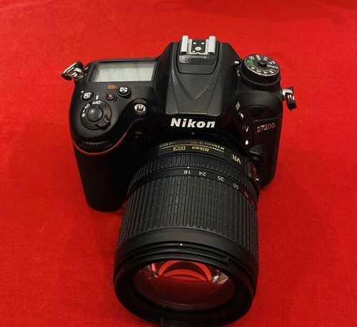 Nikon d7200 kit 18-105mm
