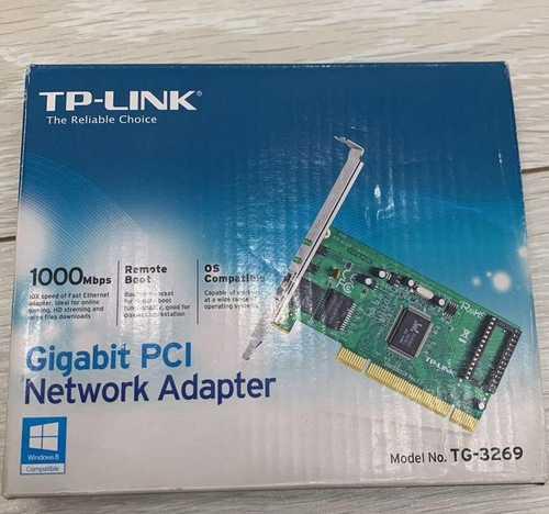 Wifi адаптер tp-link gigabit pci network adapter