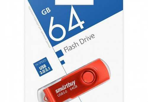 USB 3.1 Флеш-накопитель 64Gb SmartBuy Twist (Red)