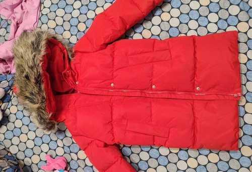 Пальто / куртка зимняя 116 размера