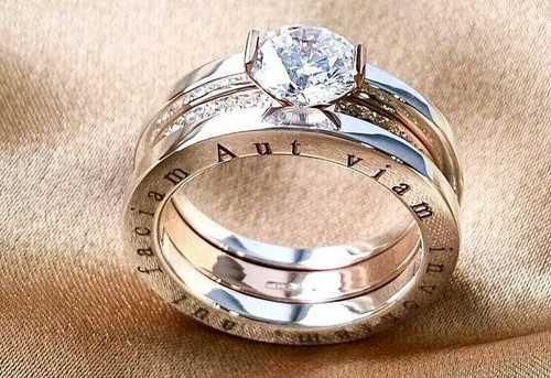 Женское кольцо в стиле Булгари bvlgari