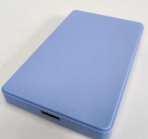 Внешний бокс для HDD 2.5" USB 3.0 Tishric голубой