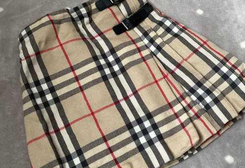 Burberry шерстяная юбка 3 года (98см) оригинал