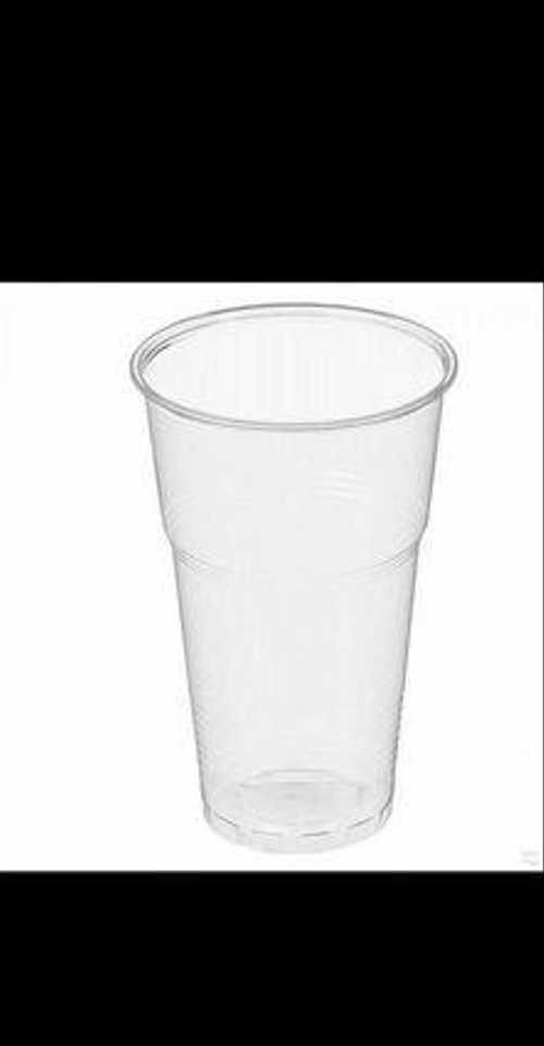 Пластиковые стаканы 500 мл. эконом