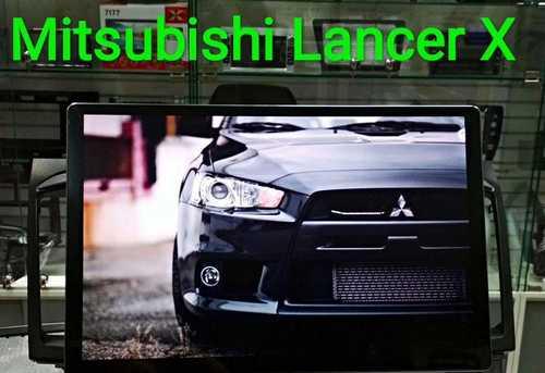 Mitsubishi lancer 10 магнитола Android супер экран