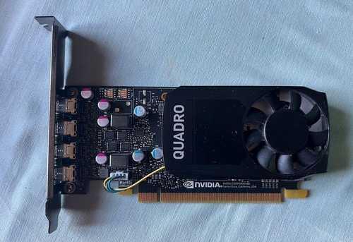 Видеокарта nvidia quadro p600