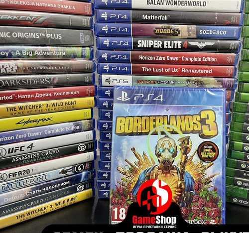 Borderlands 3 ps4 новый диск