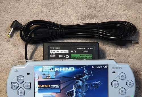Sony PSP 2008+WiFi+ карта+игр 25-160шт+прош