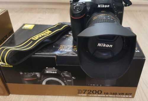 Nikon D7200 kit Nikkor 16-80mm f/2,8-4E ED