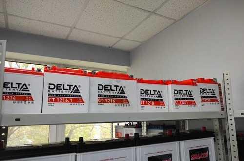Аккумулятор AGM Delta серия CT от 4 Ач до 30Ач