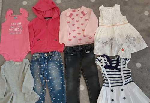 Пакет одежды (8 вещей) девочку 2 года (рост 86-92)