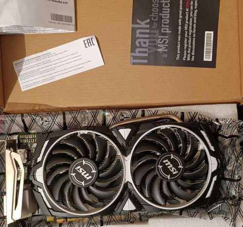 Видеокарта rx 570 4gb msi