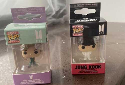 Брелок Funko BTS V (Ким Тэхен) и JK (Чон Чонгук)