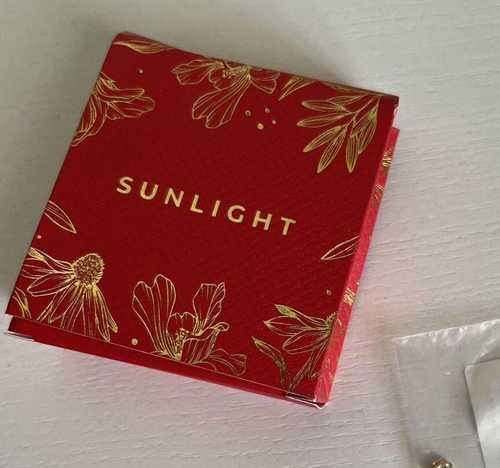 Подвеска новая sunlight серебряная с позолотой