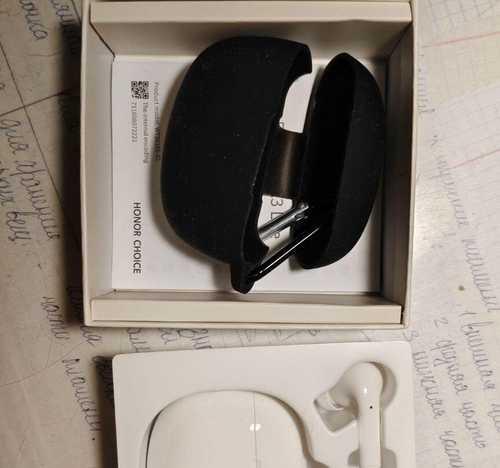 Беспроводные наушники honor earbuds x3 lite