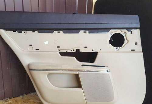 Обшивка двери со шторкой задняя левая Jaguar Xj
