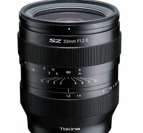 Tokina SZ 33mm f/1.2 for Sony E новый, гарантия