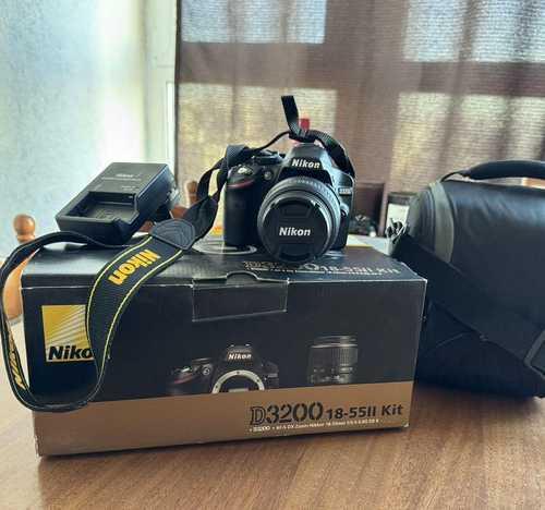 Фотоаппарат Nikon D3200 Kit 18-55m