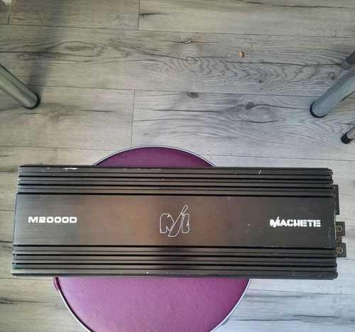 Усилитель machete m2000d