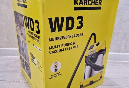 Пылесос Karcher wd 3