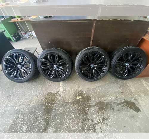Колеса в сборе r20 зимние разноширокие на BMW