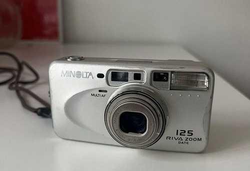 Плёночный фотоаппарат Minolta 125 Riva Zoom