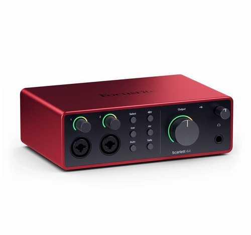 Внешняя звуковая карта Focusrite Scarlett 4i4 4th