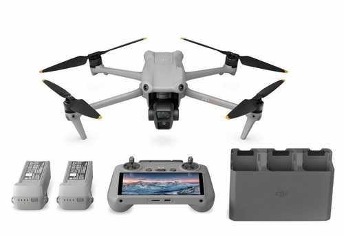 Квадрокоптер DJI Air 3 Fly More Combo с пультом RC