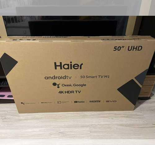 Новый Телевизор Haier 50 SMART TV M1 Android