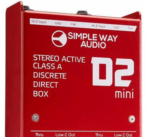 Директ бокс Simple Way Audio D2mini